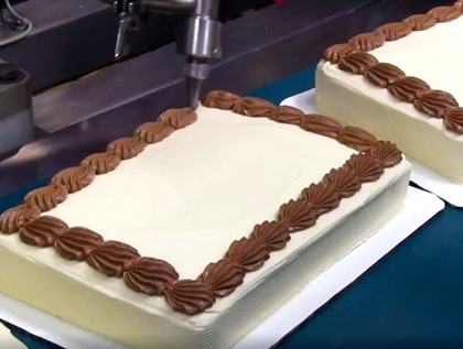 robotic automated cake finishing equipment | Apex Motion Control - Cobots, Robots and Automation ...