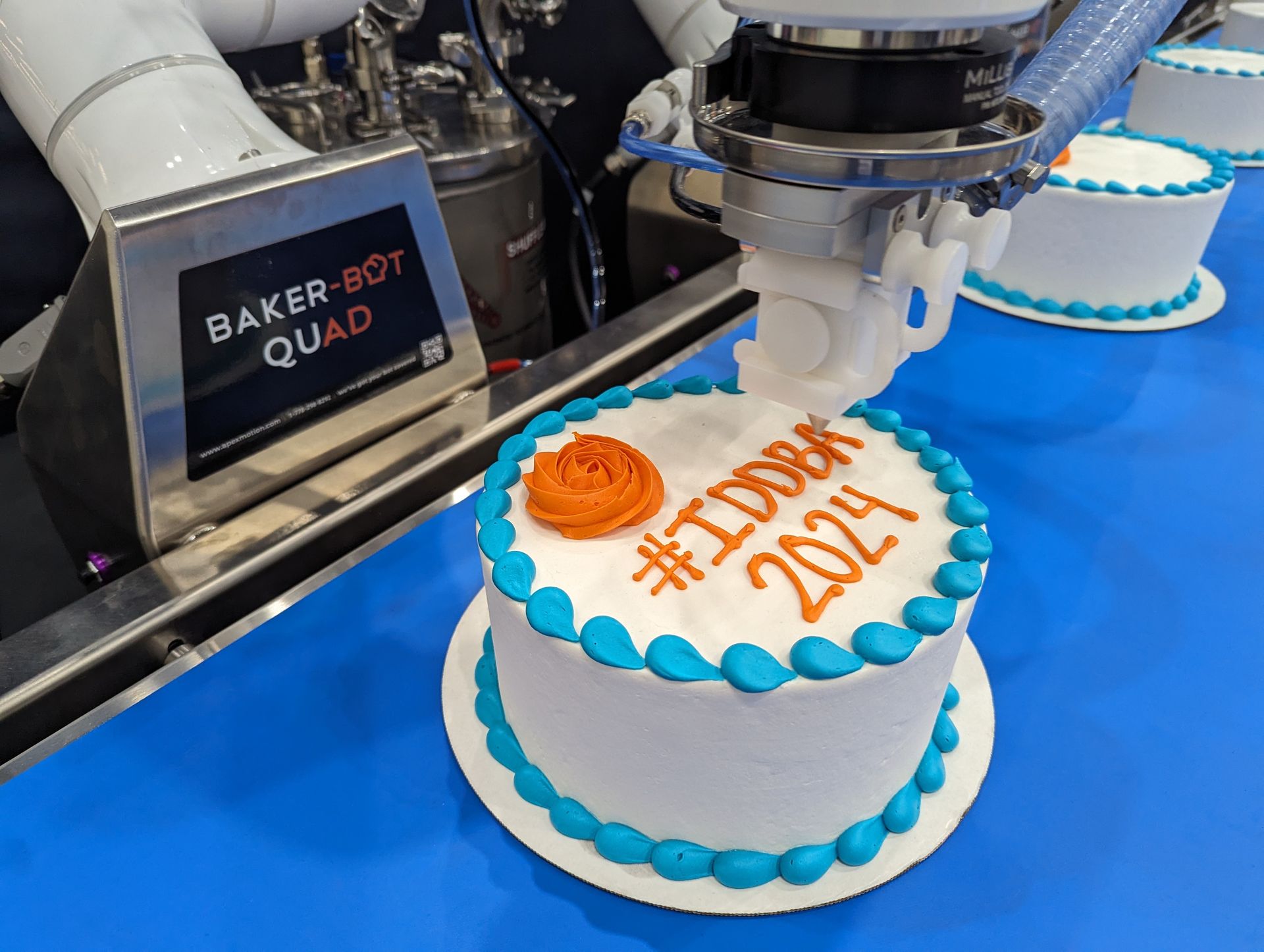 robotic automated cake finishing equipment | Apex Motion Control ...